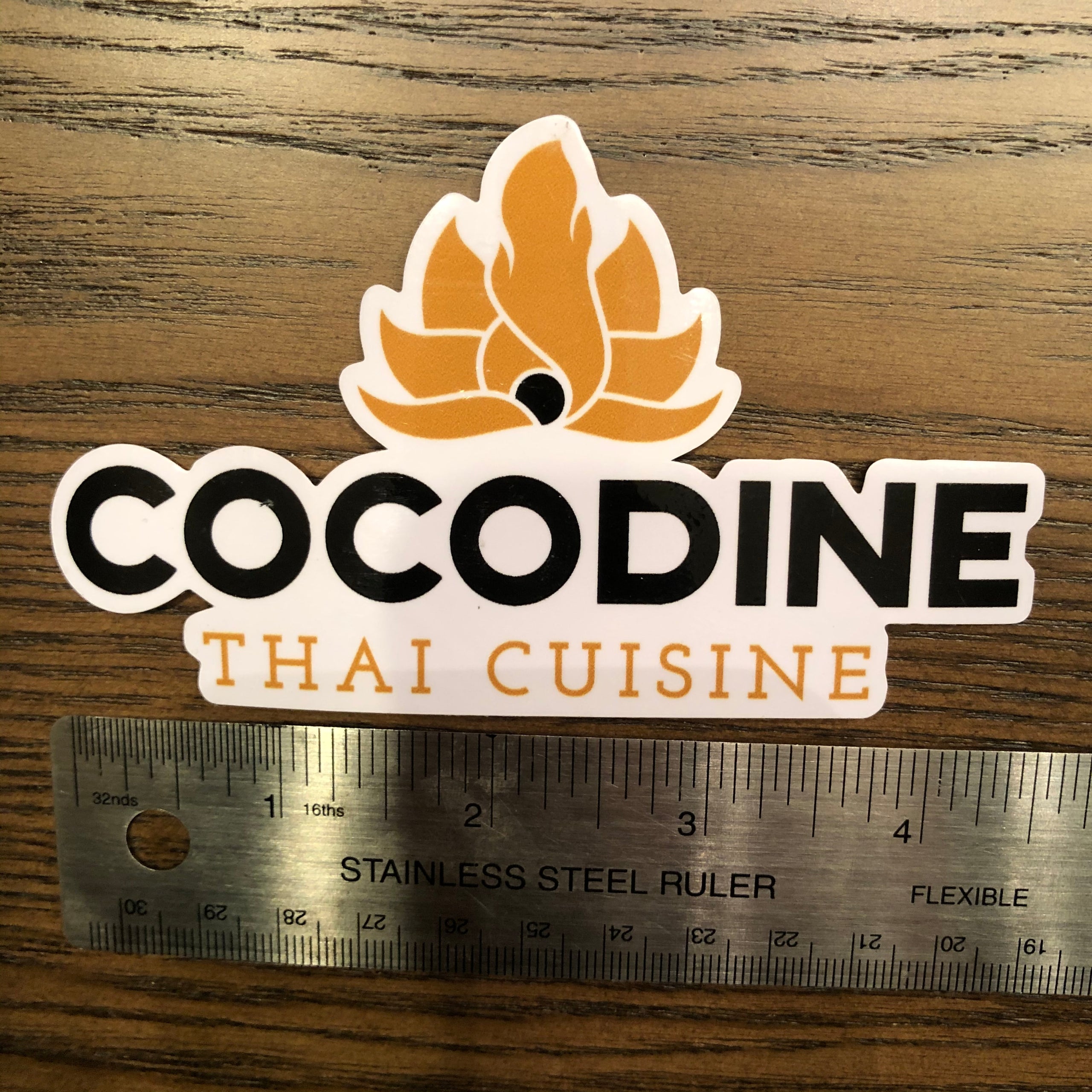 Sticker-Cocodine Logo | Cocodine Thai Cuisine Chico